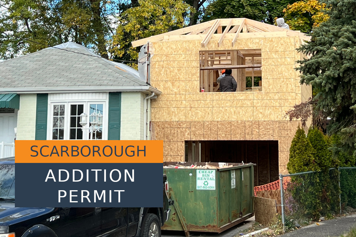 Second Floor Garage Addition - Scarborough, ON | Permit Man